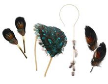 DIY | Accessories med fjer