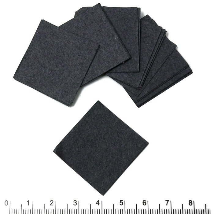 Anti-tarnish paper for silver, prevents oxidation, 3x3cm